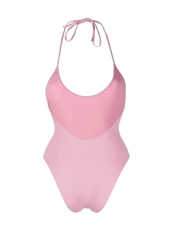 LIDO Scoop-neck Tie-fastening One-piece