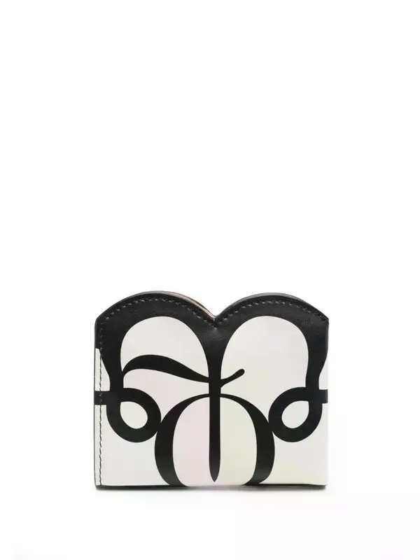 Alexander McQueen Seal Logo-print Bi-fold Wallet - Neutrals