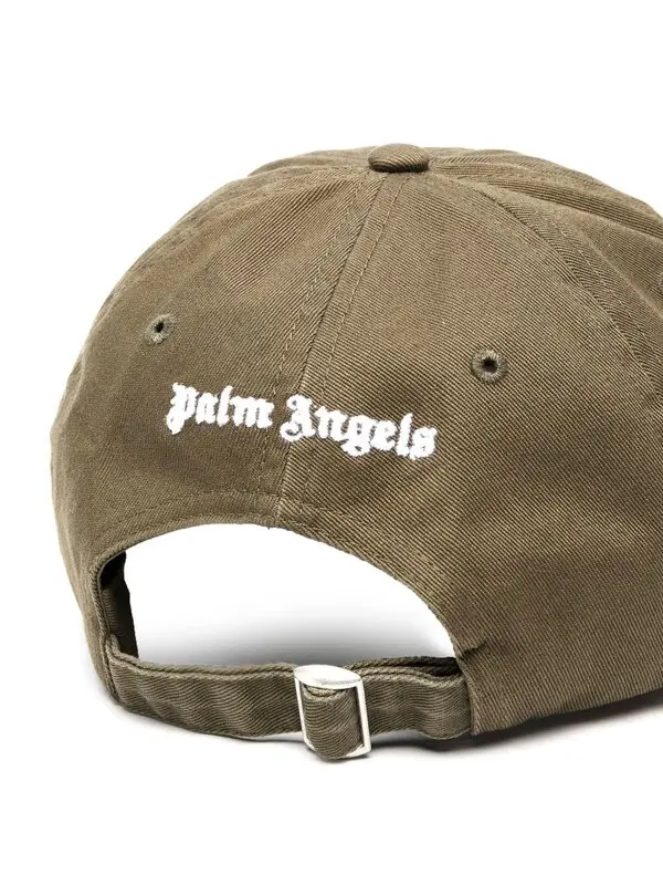Palm Angels Logo-embroidered Baseball Cap