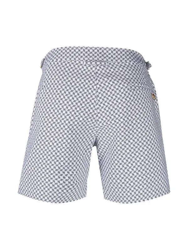 Orlebar Brown Bulldog Seglas Jacquard-print Swim Shorts