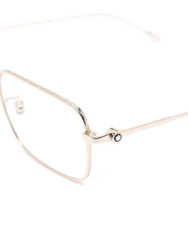 Montblanc Rectangular Frame Eyeglasses