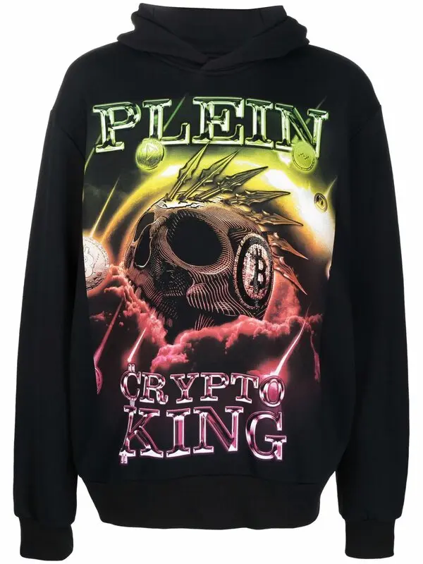 Philipp Plein Crypto King' Hoodie