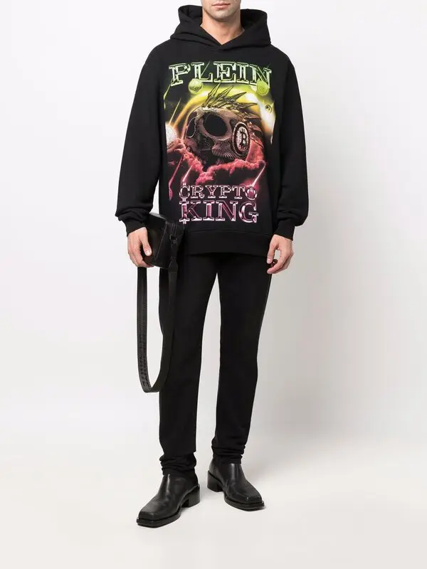 Philipp Plein Crypto King' Hoodie