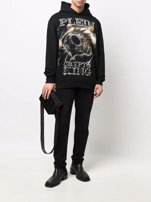 Philipp Plein Crypto King' Hoodie