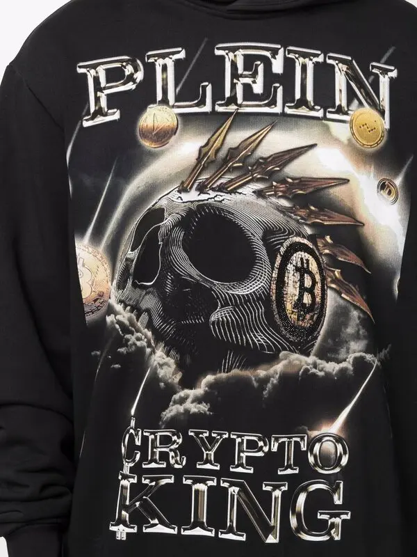 Philipp Plein Crypto King' Hoodie