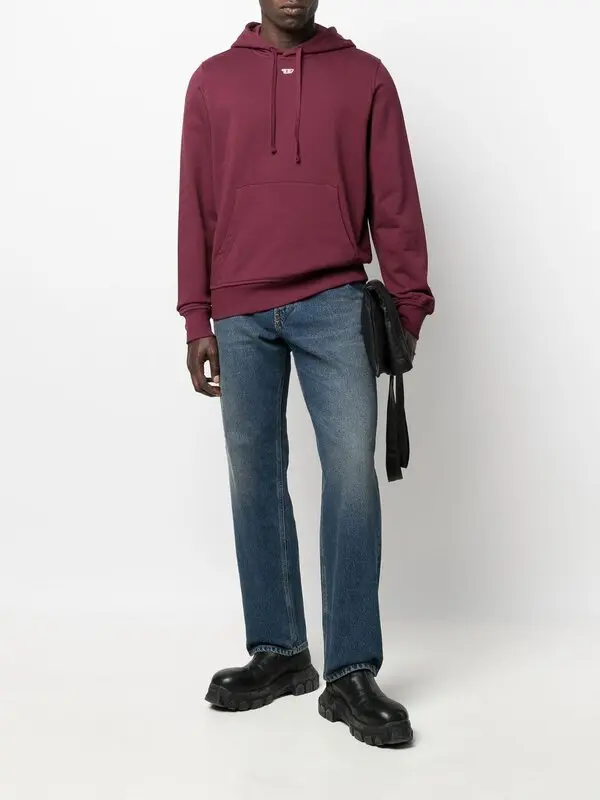 DIESEL® S-ginn-hood-d Logo-appliqué Hoodie