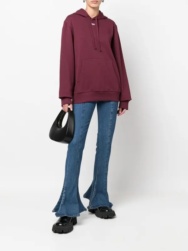 DIESEL® S-ginn-hood-d Logo-appliqué Hoodie