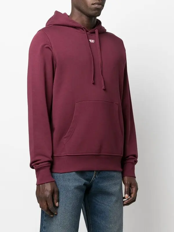 DIESEL® S-ginn-hood-d Logo-appliqué Hoodie