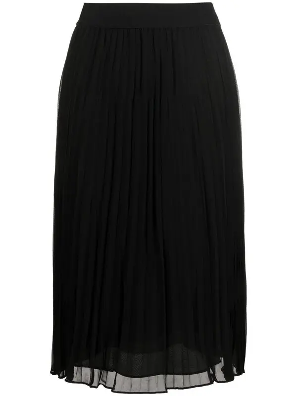 Dkny Chiffon Midi Skirt