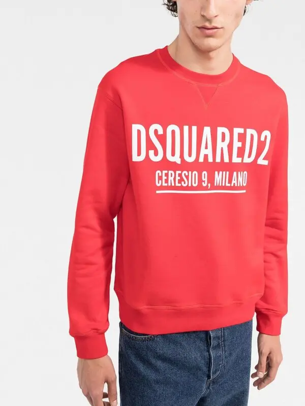 Dsquared2 Logo-print Cotton Sweatshirt