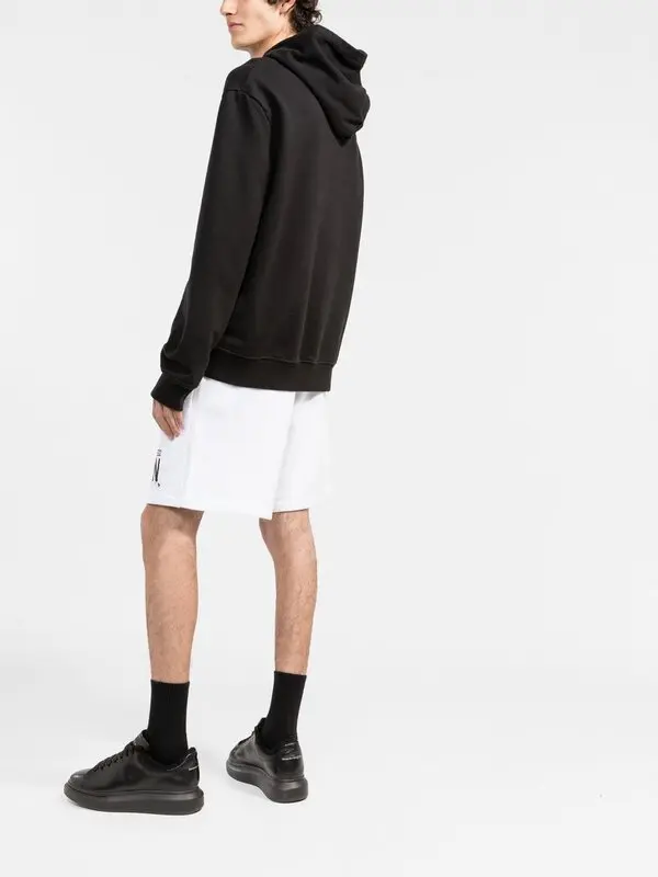 Dsquared2 Icon Cotton Track Shorts - White