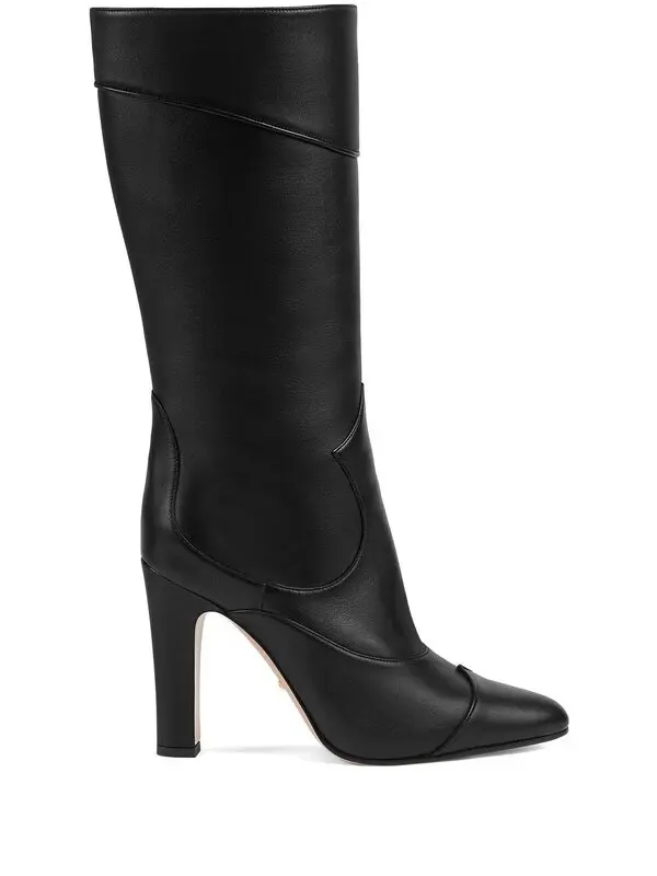 Gucci Pointed-toe Knee-high Boots