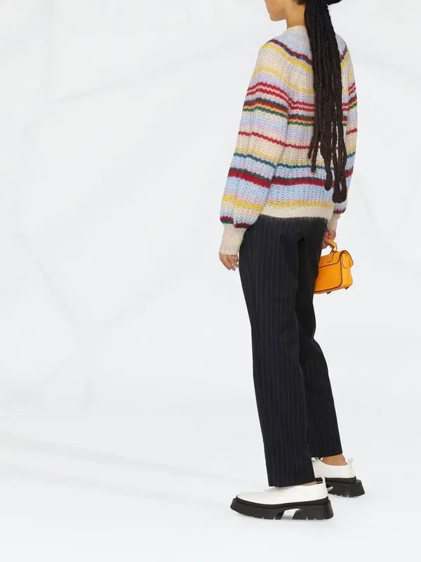 STELLA NOVA Striped Knitted Jumper