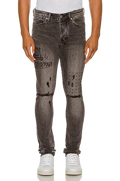 Ksubi Van Winkle Jeans In Black