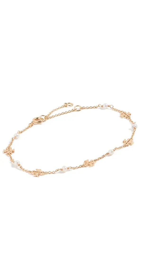 Tory Burch Delicate Moondance Pearl Bracelet - Tory Gold/pearl