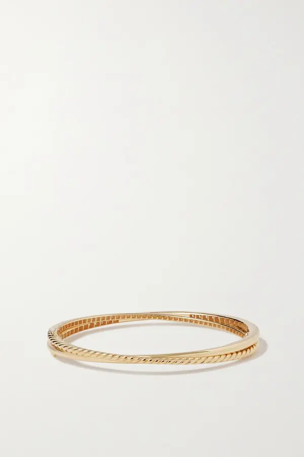 David Yurman Crossover 18-karat Diamond Bracelet