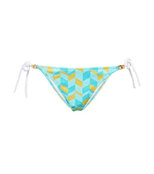 Heidi Klein St Tropez Printed Bikini Bottom - Multicoloured