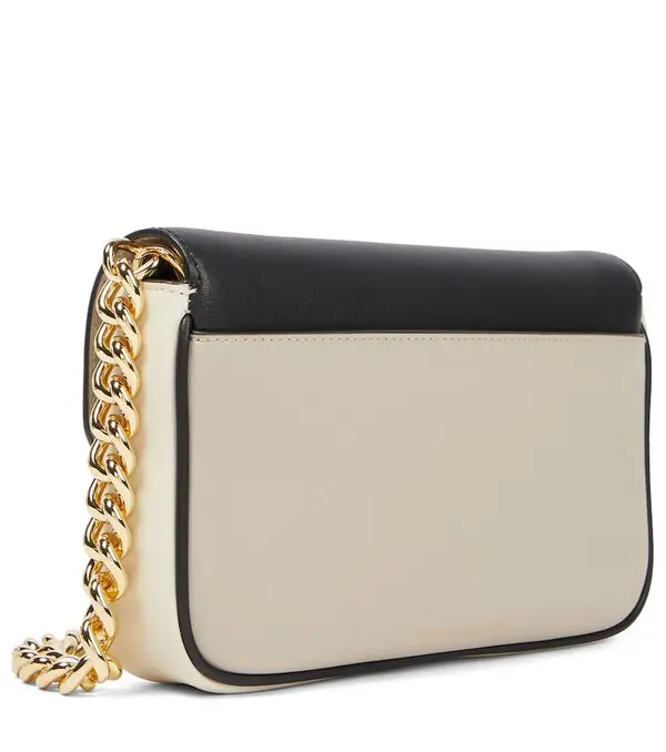 Marc Jacobs J Marc Leather Shoulder Bag - Beige