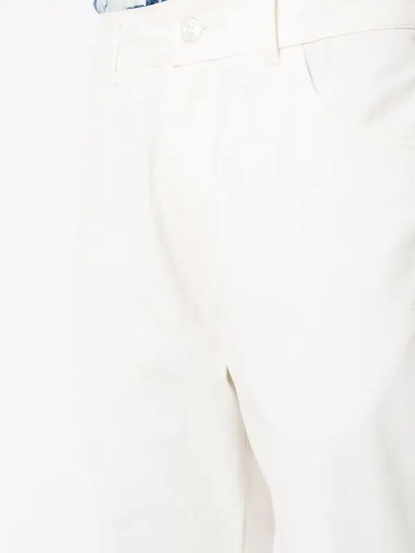 AMIR SLAMA Straight-leg Cotton Trousers