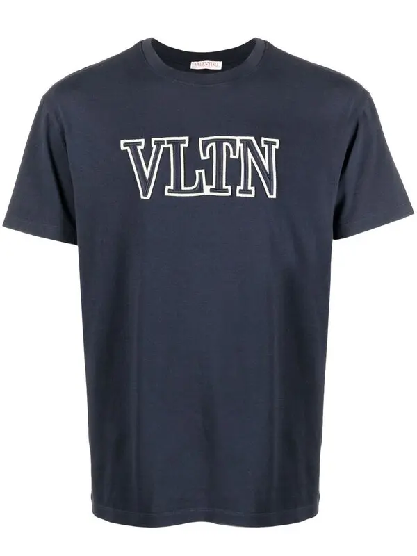 Valentino Garavani Vltn Logo-embroidered T-shirt