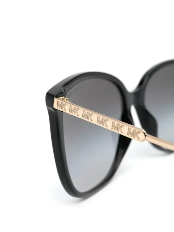 Michael Kors Logo-engraved Square-frame Sunglasses