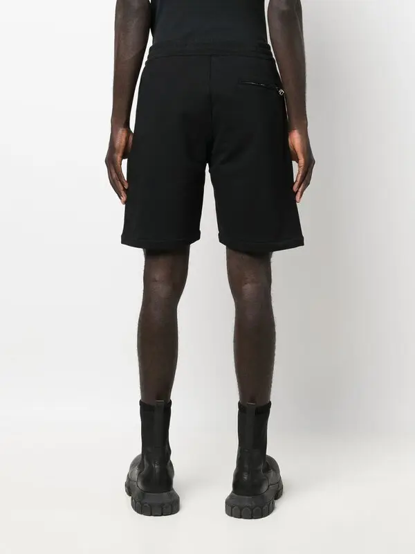Alexander McQueen Logo-print Shorts - Black