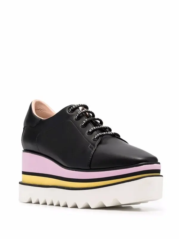 Stella McCartney Elyse Ridged Sole 80mm Sneakers