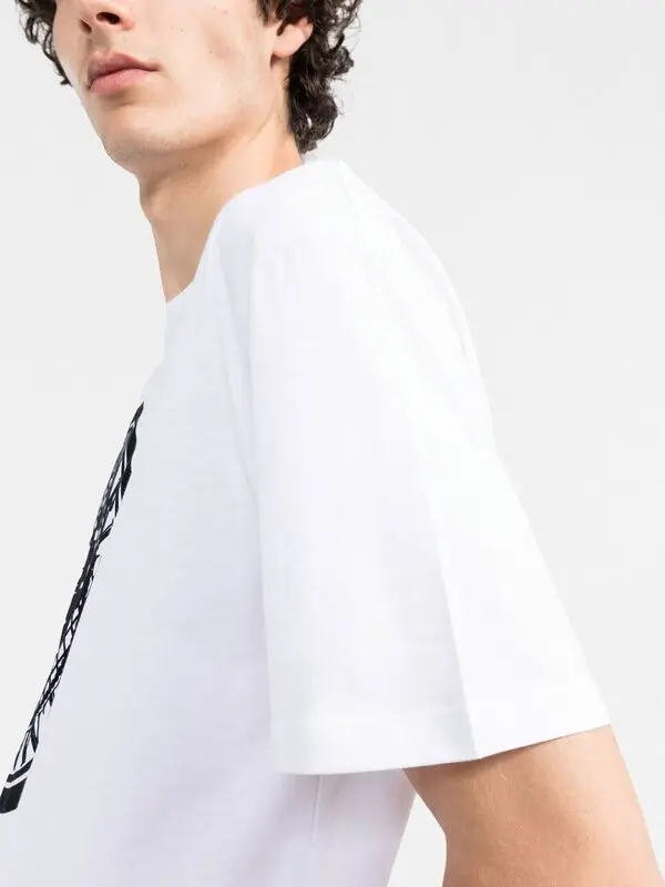 Balmain Logo-print Cotton T-shirt - White