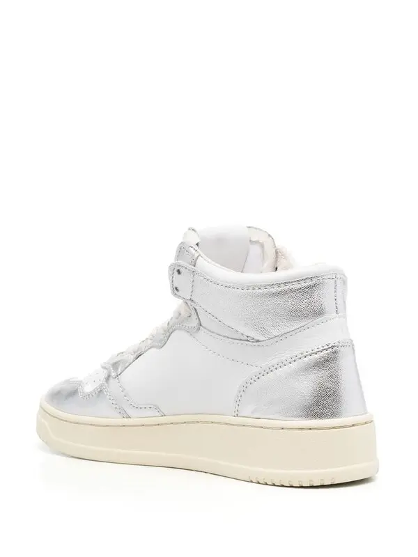 AUTRY Logo-patch Lace-up Sneakers