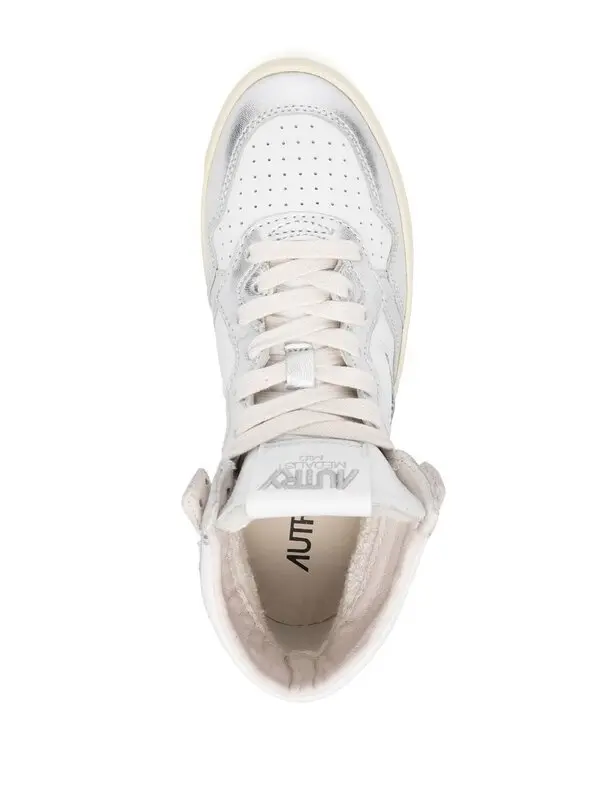 AUTRY Logo-patch Lace-up Sneakers