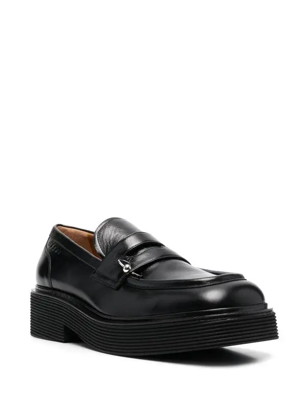 Marni Iconic Square-toe Chunky Loafers