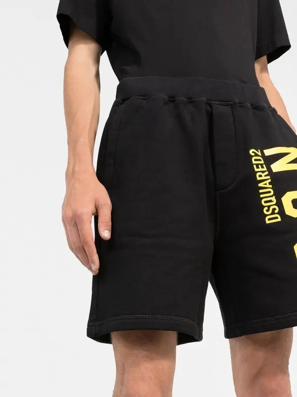 Dsquared2 Icon Logo Track Shorts - Black
