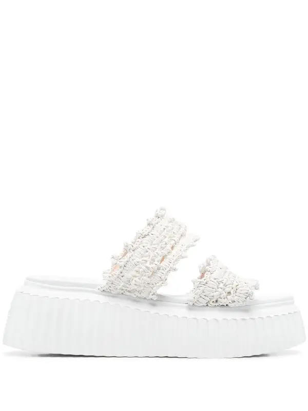 Agl Double-strap Sandals - White
