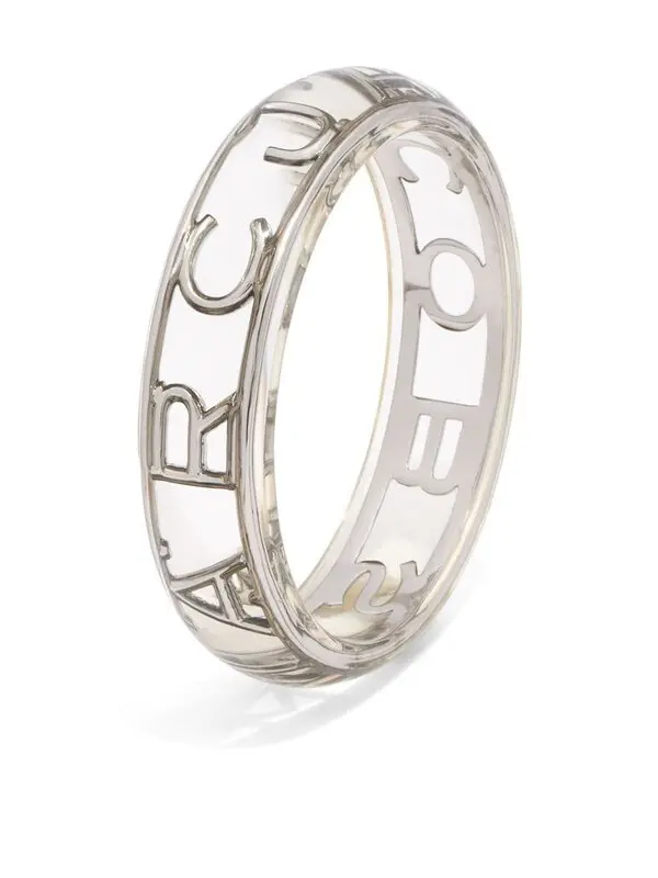 Marc Jacobs The Logo Bangle - Silver