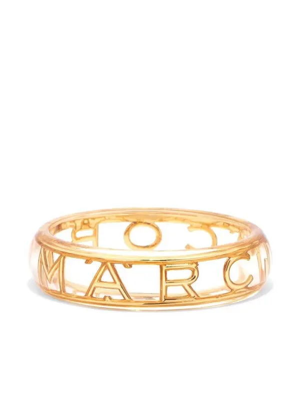 Marc Jacobs Logo Bangle - Gold