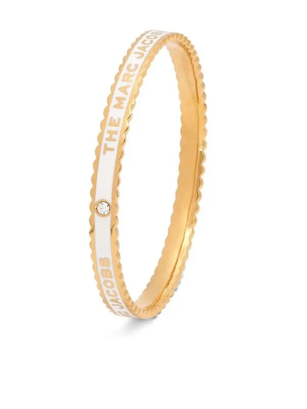 Marc Jacobs Medallion Scalloped Bangle Bracelet