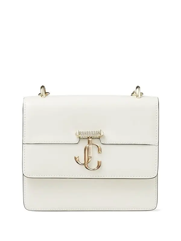 Jimmy Choo Avenue Quad Xs Shoulder Bag In White - 50% Off