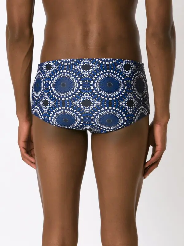 AMIR SLAMA Abstract Swimming Shorts