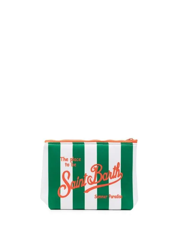 MC2 SAINT BARTH Striped Clutch Bag