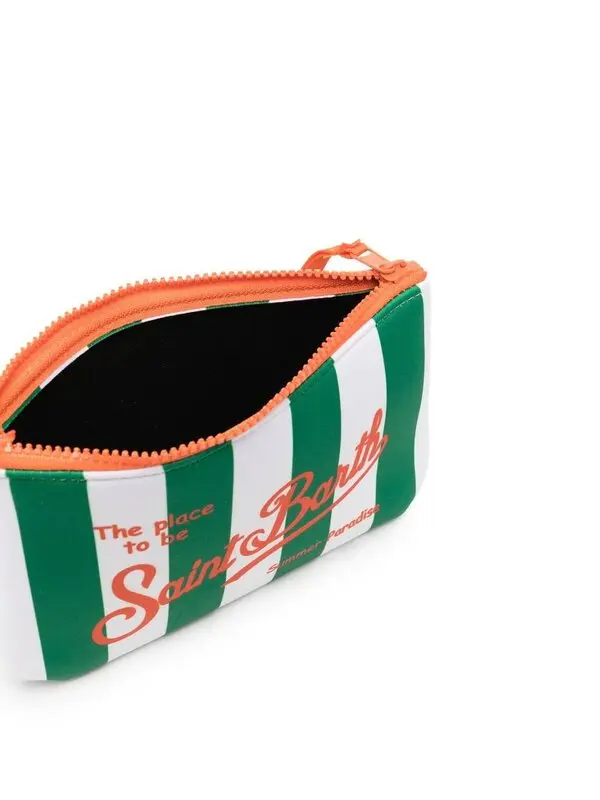 MC2 SAINT BARTH Striped Clutch Bag