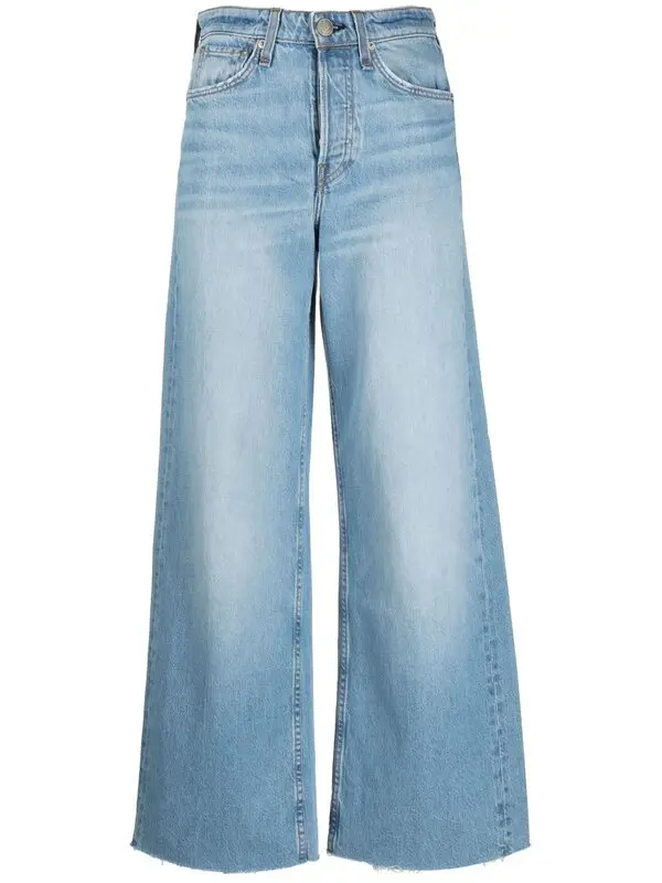 Rag & Bone High-rise Wide-leg Jeans