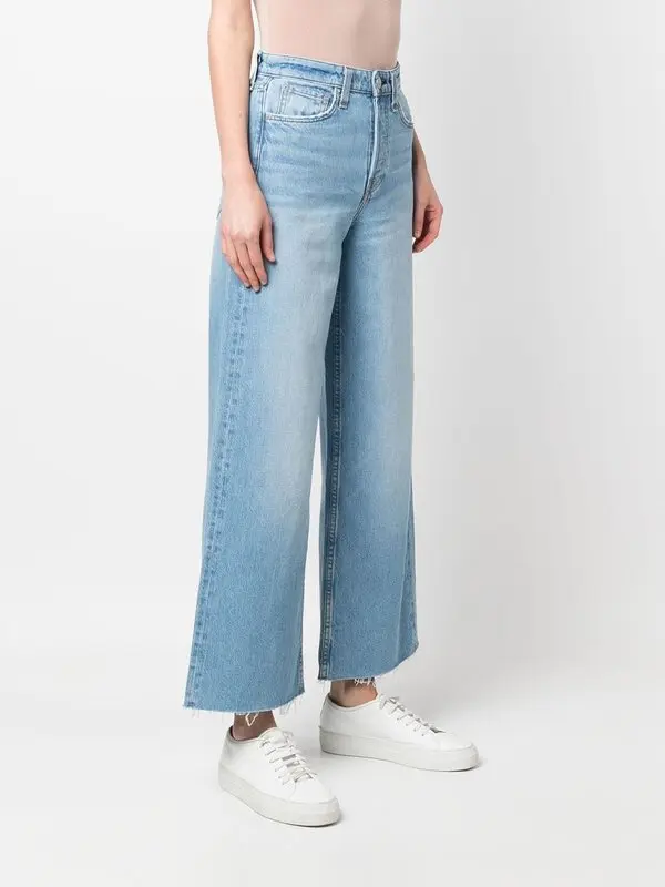Rag & Bone High-rise Wide-leg Jeans
