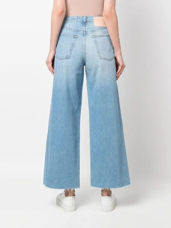 Rag & Bone High-rise Wide-leg Jeans
