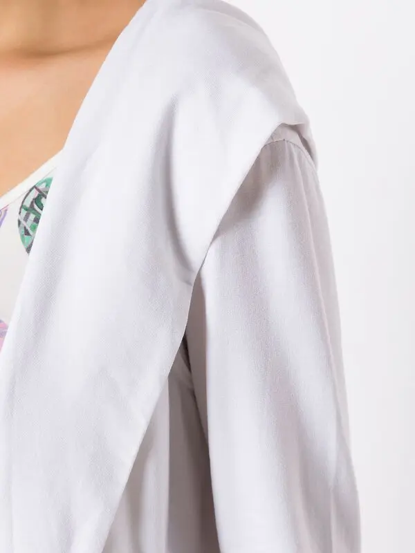 AMIR SLAMA Hooded Open-front Cardigan