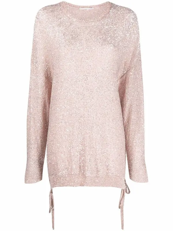 Stella McCartney Sequined Side-tie Jumper