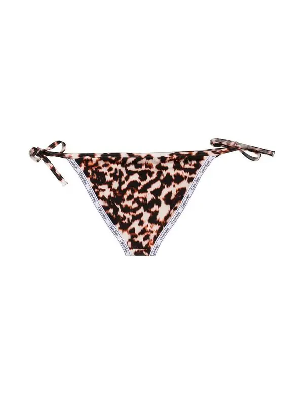 Calvin Klein Leopard-print Bikini Bottom