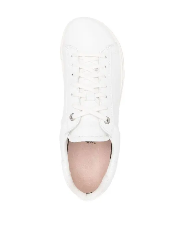 BIRKENSTOCK Bend Low Leather Sneakers - White