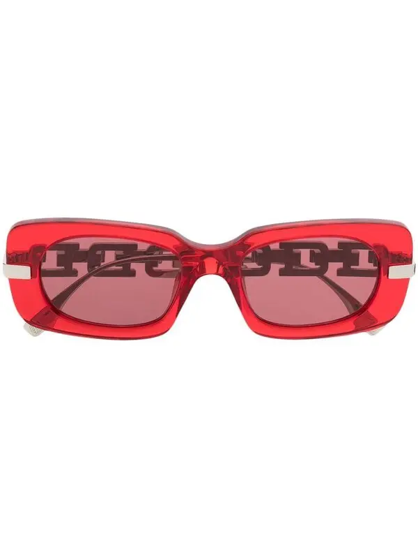 AMBUSH A-chain Sunglasses - Red
