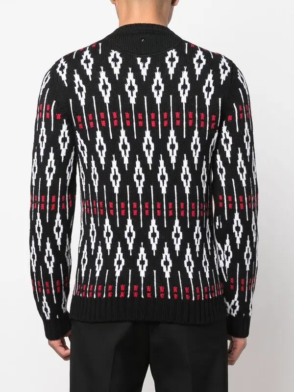 Valentino Garavani Intarsia-knit Virgin Wool Jumper