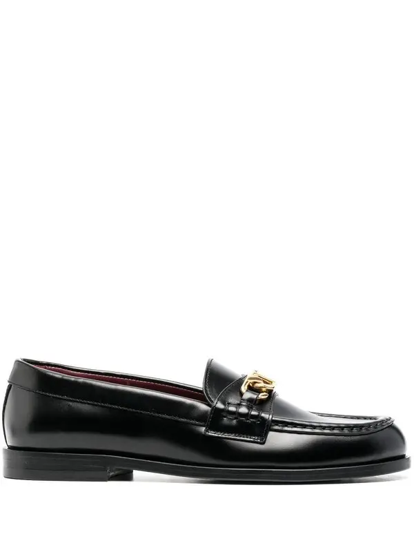 Valentino Garavani Vchain Leather Loafers